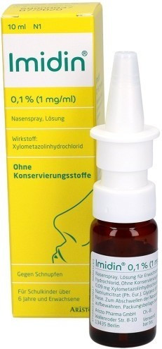Imidin Nasenspray 0,1% (10ml) ab 2,33 € | Preisvergleich bei idealo.de