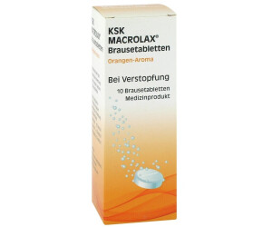 Macrolax Macrogol Brausetabletten 5g ab 5,49 € | Preisvergleich bei ...