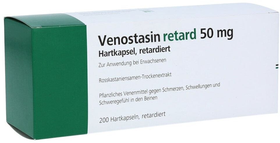 Venostasin retard 50 Hartkapsel (200 Stk.) ab 55,08 € | Preisvergleich ...
