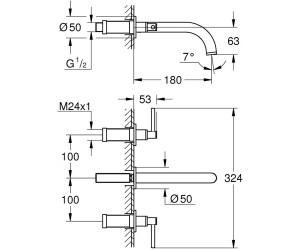 GROHE Atrio DN15 chrome (20169003) au meilleur prix sur idealo.fr