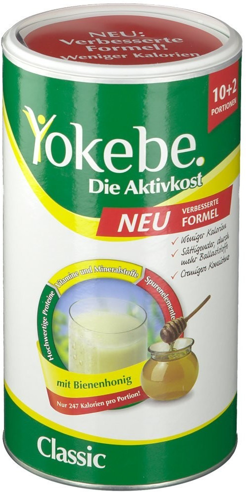 Yokebe Classic NF Pulver (480g) ab 15,95 € | Preisvergleich bei idealo.de