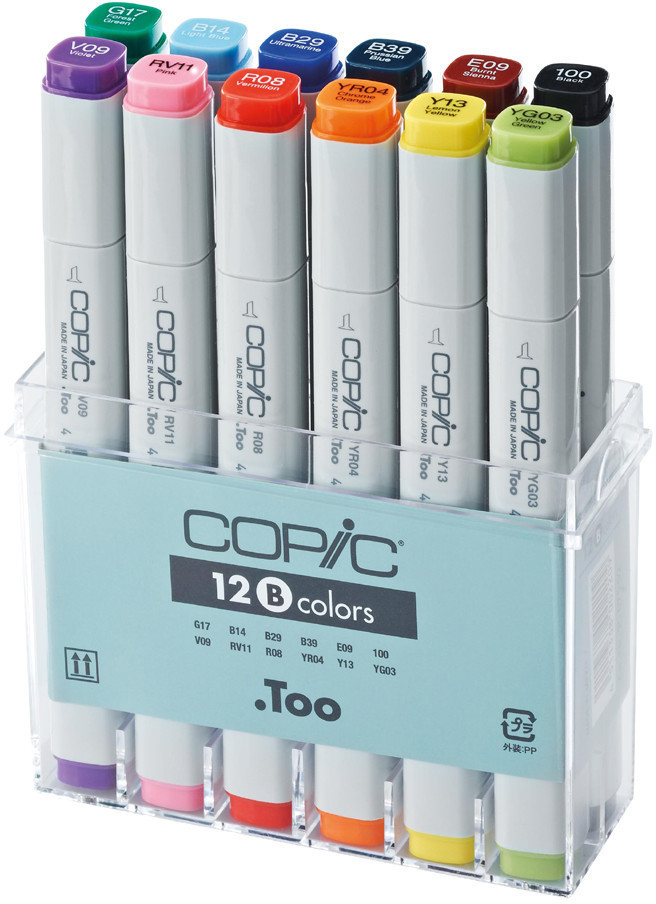 COPIC Classic 12er Basis-Set (2007502) ab 61,00 € | Preisvergleich bei ...