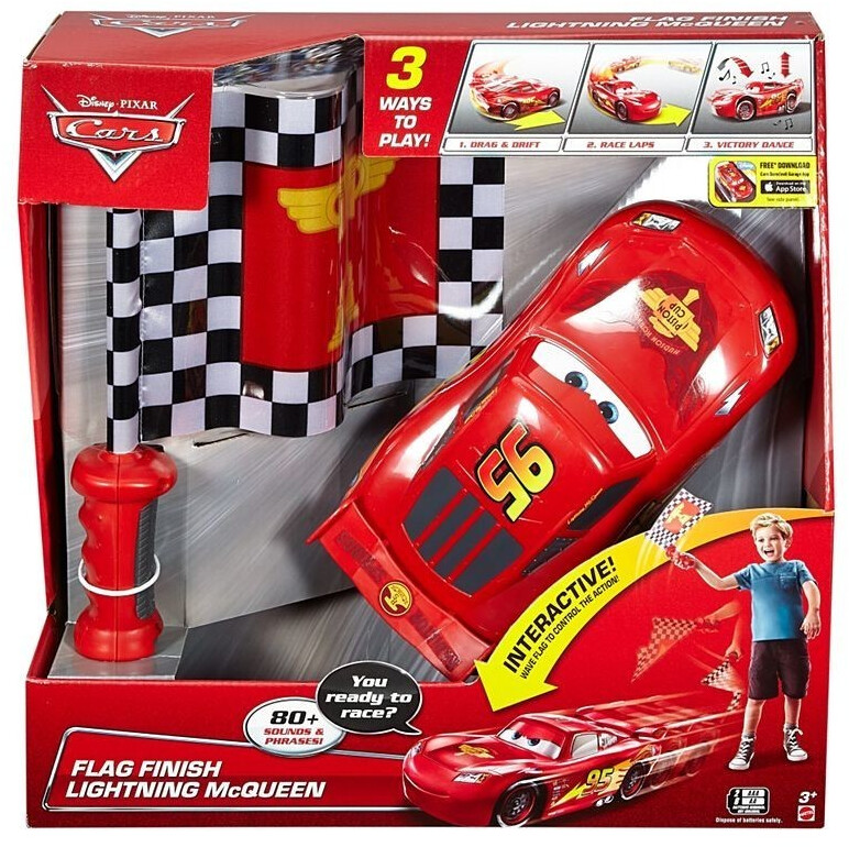 Mattel Disney Cars Flag Finish Lightning McQueen au meilleur prix sur ...