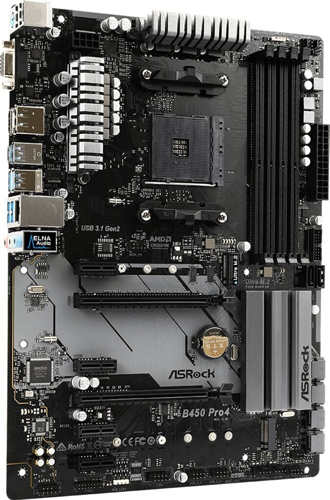 ASRock B450 Pro4 ab 69,95 € | Preisvergleich bei idealo.de