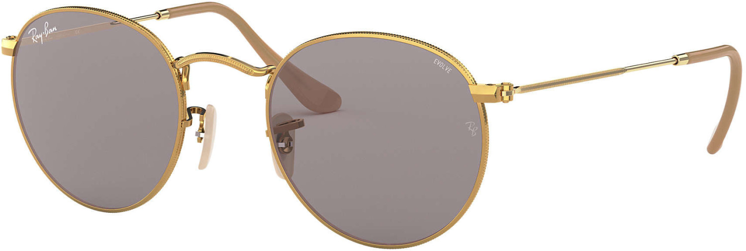 Ray-Ban Round Evolve RB3447 9064V8 (gold/photo grey) ab 128,99 ...