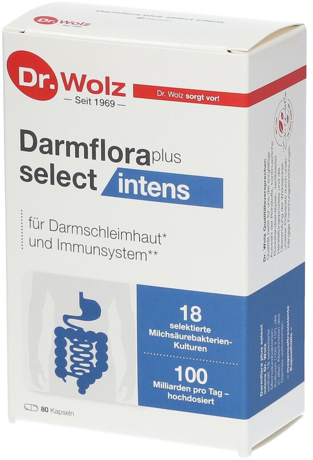Dr. Wolz Darmflora plus select intens Kapseln (80 Stk.) ab 32,83 ...