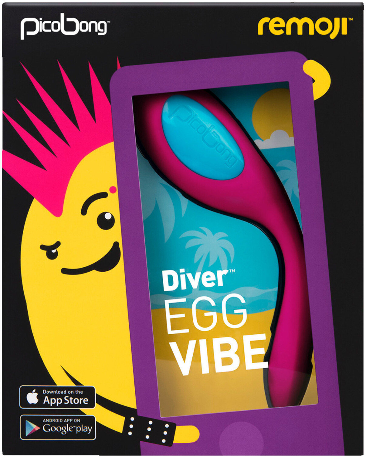 PicoBong Diver Egg Vibe cerise au meilleur prix sur idealo.fr