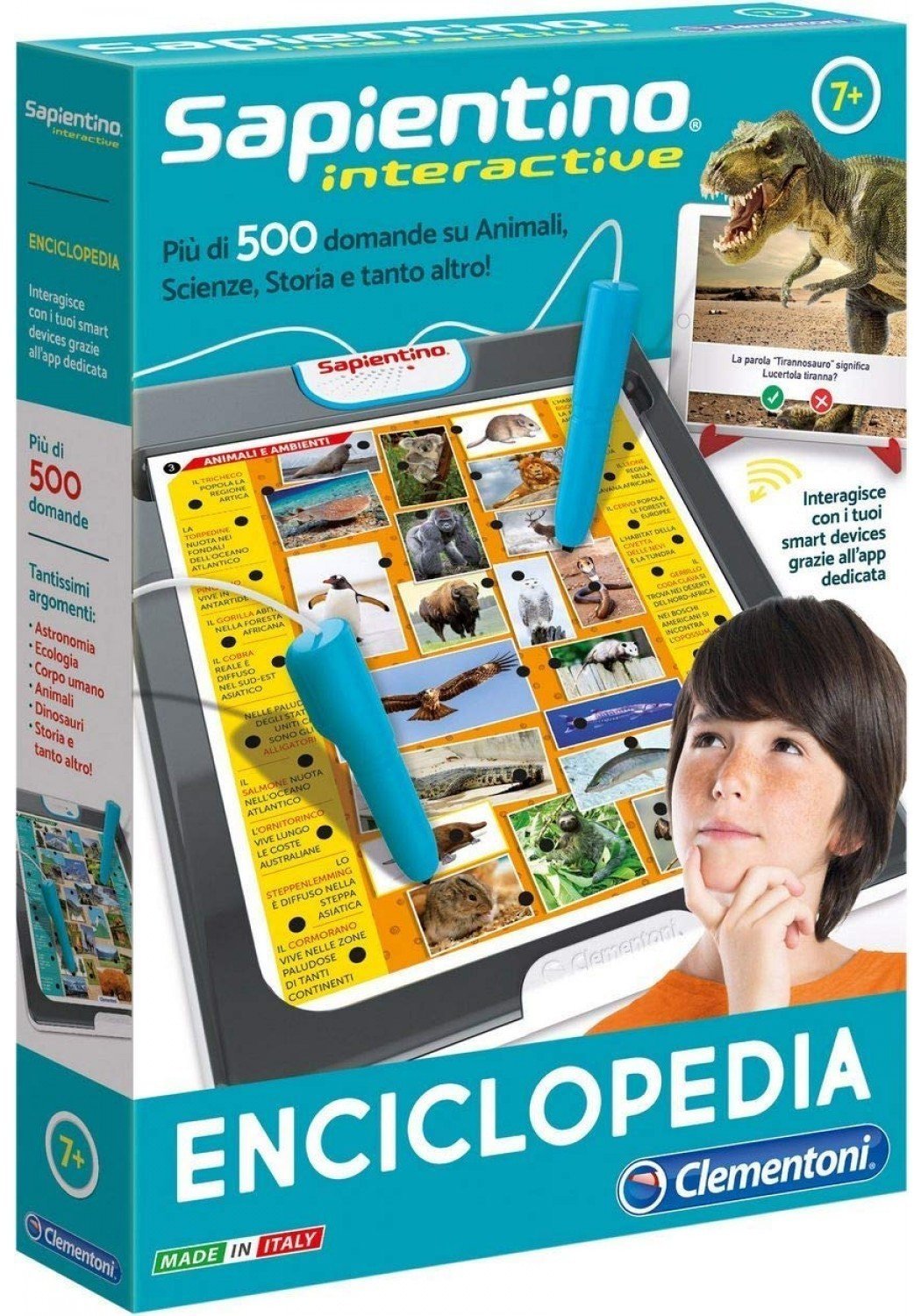 Clementoni Sapientino interactive - Enciclopedia a € 13,90 (oggi ...