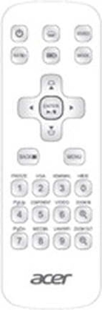 Acer Universal Consumer Remote Control JB2 au meilleur prix sur idealo.fr