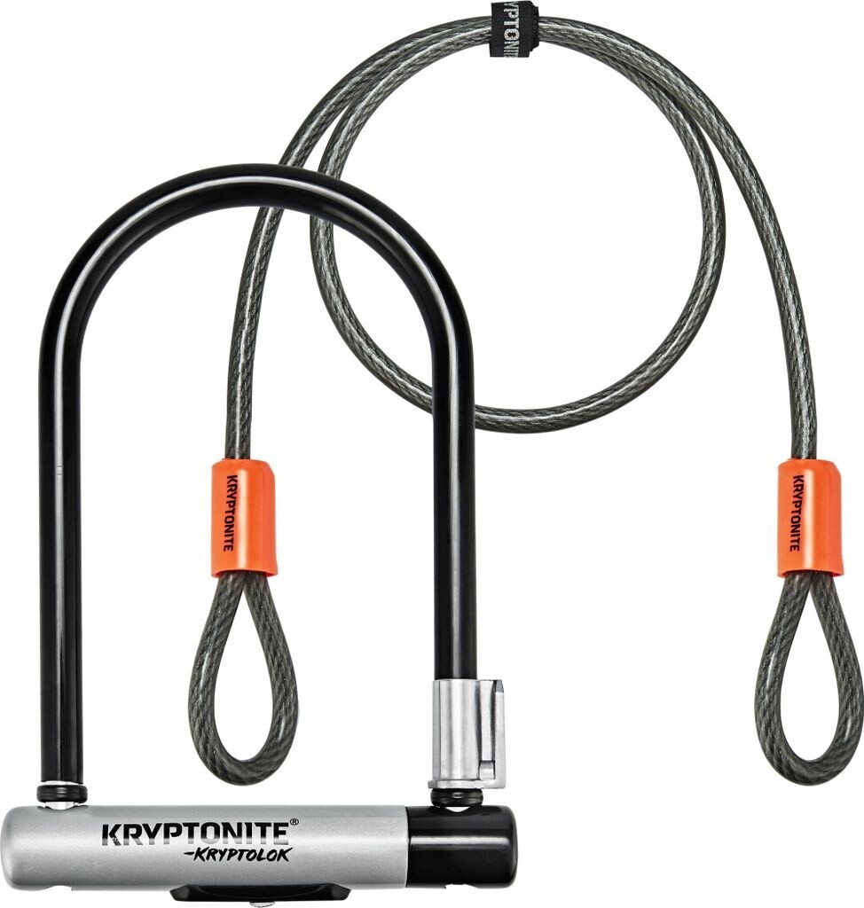 Kryptonite KryptoLok Serie 2 Mini-7 + KFlex 120cm (black) a € 45,64 ...