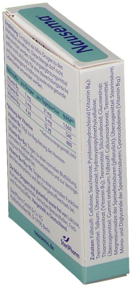 Steripharm Nausema Dragees (60 Stk.) ab 6,90 € | Preisvergleich bei ...