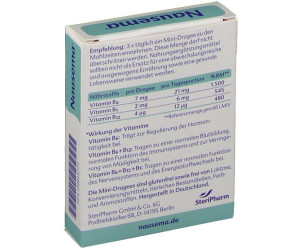 Steripharm Nausema Dragees (60 Stk.) ab € 5,26 | Preisvergleich bei ...