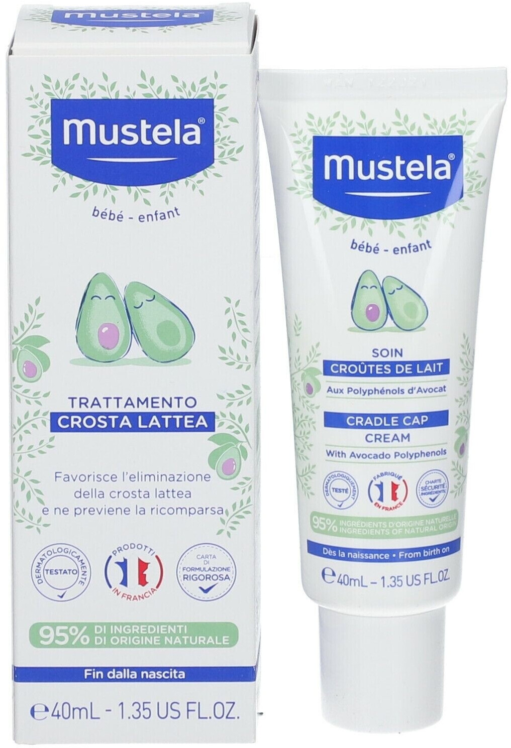 Mustela Crema para la costra láctea (40 ml) desde 5,95 € | Compara ...