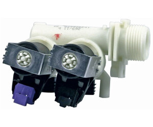 EUROPART Magnetventil Ventil 2-fach Waschmaschine wie Ariston Indesit ...