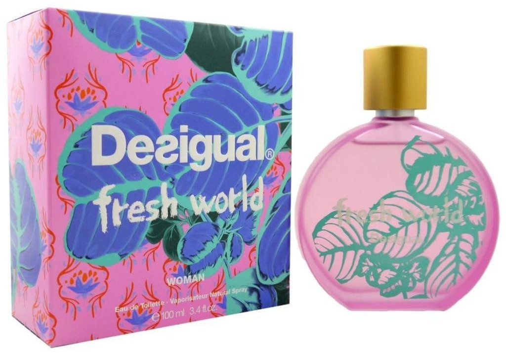 Desigual Fresh World Eau de Toilette (100ml) au meilleur prix sur idealo.fr