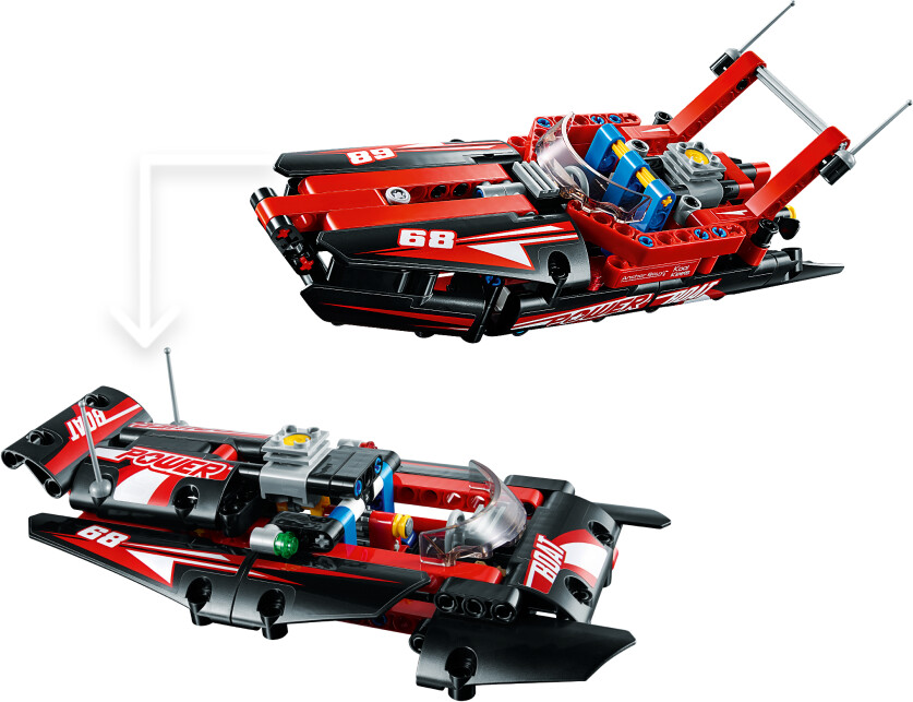 LEGO Technic - 2 in 1 Rennboot (42089) ab 39,39 € | Preisvergleich bei ...