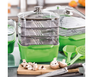 Genius Ceravital Brat- Dampfgarsystem 28 cm 10tlg grüm ab 89,90 ...