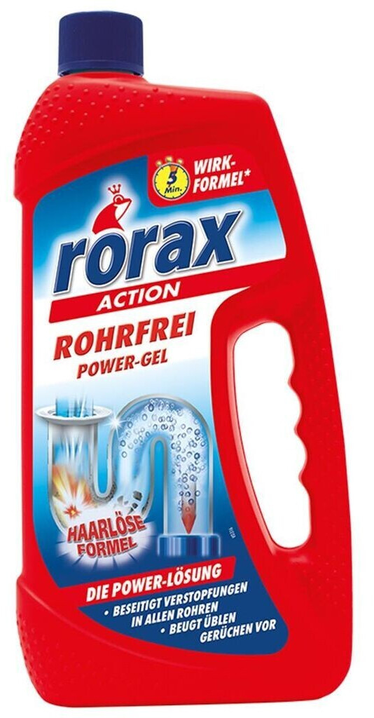 Rorax Rohrfrei Powergel Abflussreiniger (1 l) ab 2,49 ...