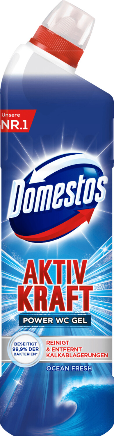 Domestos WC-Reiniger Gel Aktiv Kraft Ocean Fresh 750 ml ab 1,35 ...