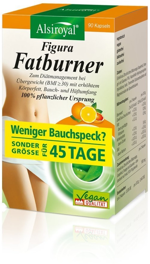 Alsiroyal Figura Fatburner Kapseln 90 Stk Ab 41 99