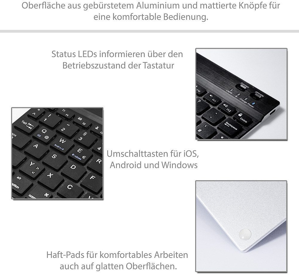 CSL Ultra Slim Bluetooth Keyboard (DE) ab € 22,85 | Preisvergleich bei ...