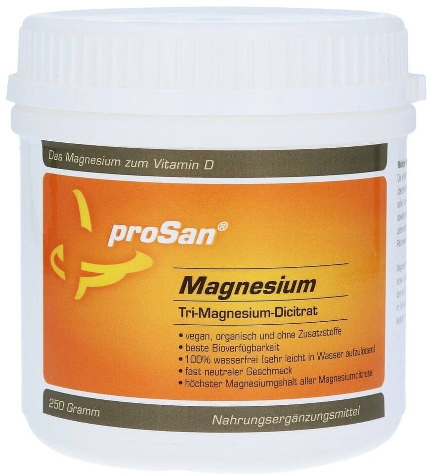 Prosan Magnesium Pulver (250g) ab 12,70 € | Preisvergleich bei idealo.de