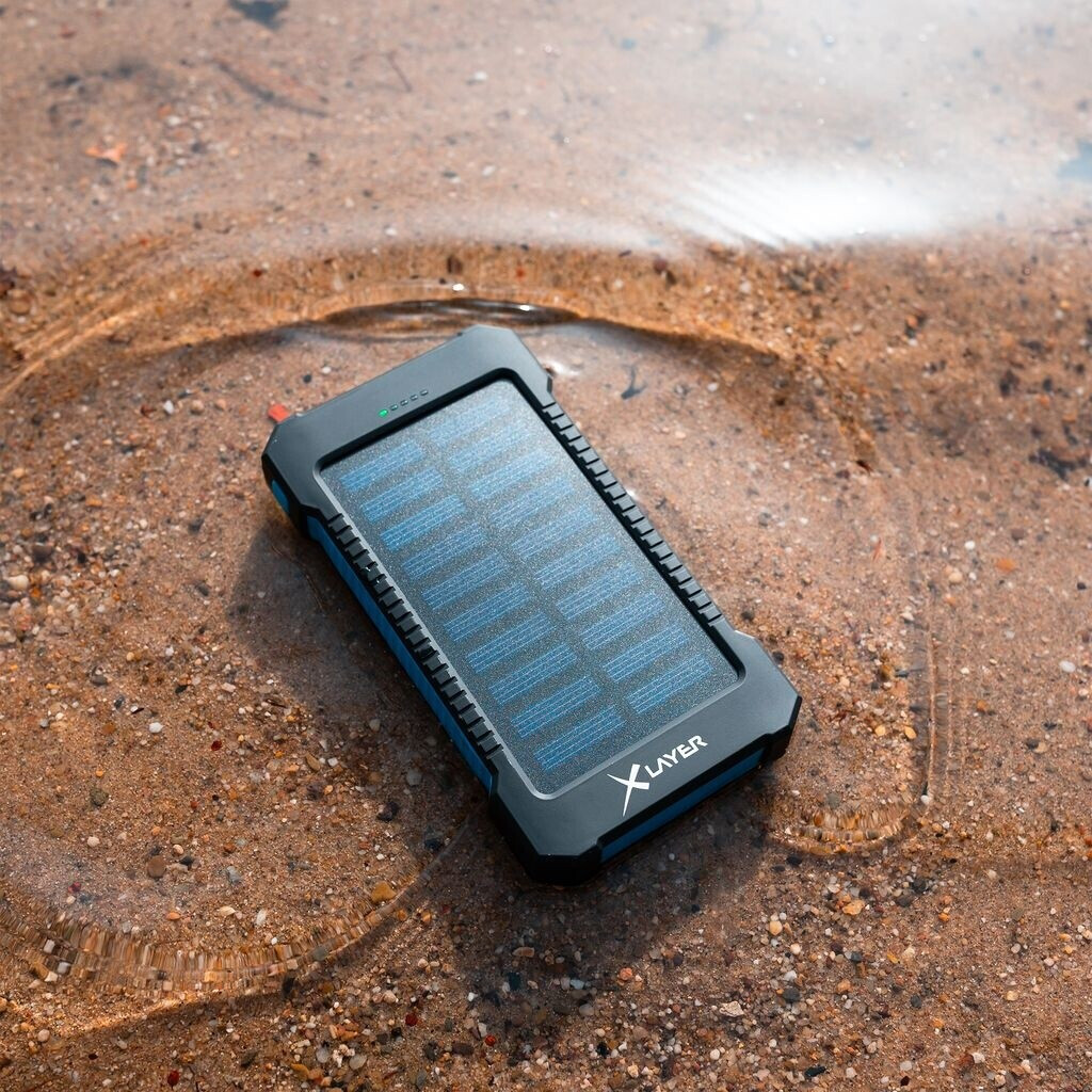 Xlayer Power bank Plus Solar 8000 mAh au meilleur prix sur idealo.fr