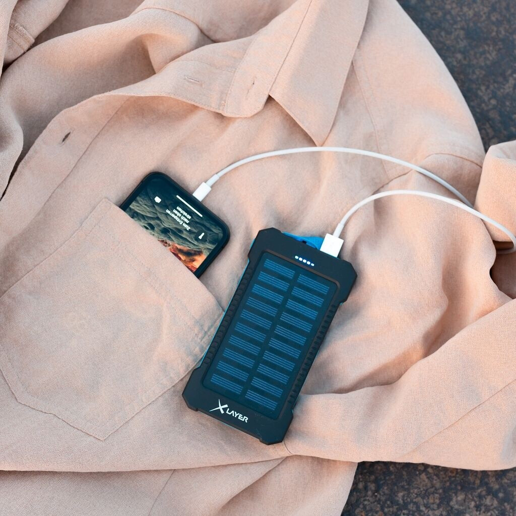 Xlayer Power bank Plus Solar 8000 mAh au meilleur prix sur idealo.fr