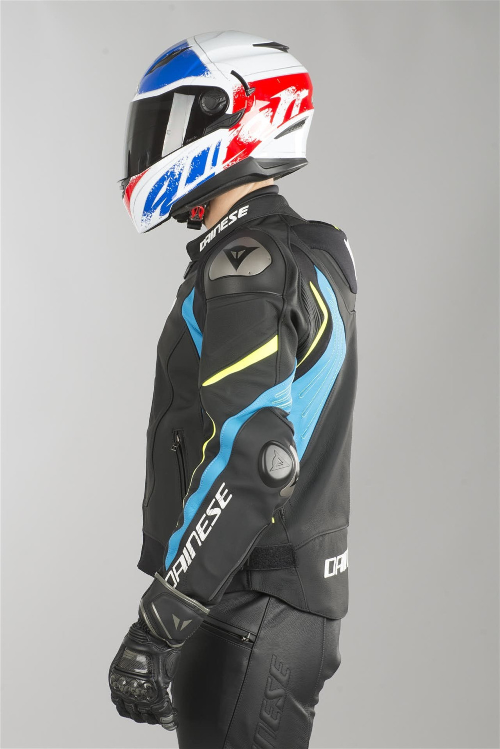 Dainese Super Speed 3 Leather Jacket Black/Blue/Yellow ab 499,00 ...