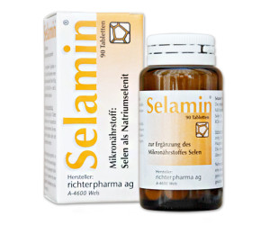 Richter Pharma Selamin Tabletten (90 Stk.) ab € 20,63 | Preisvergleich ...