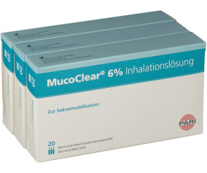 Pari MucoClear 6% Inhalationslösung ab 13,79 € | Preisvergleich bei ...