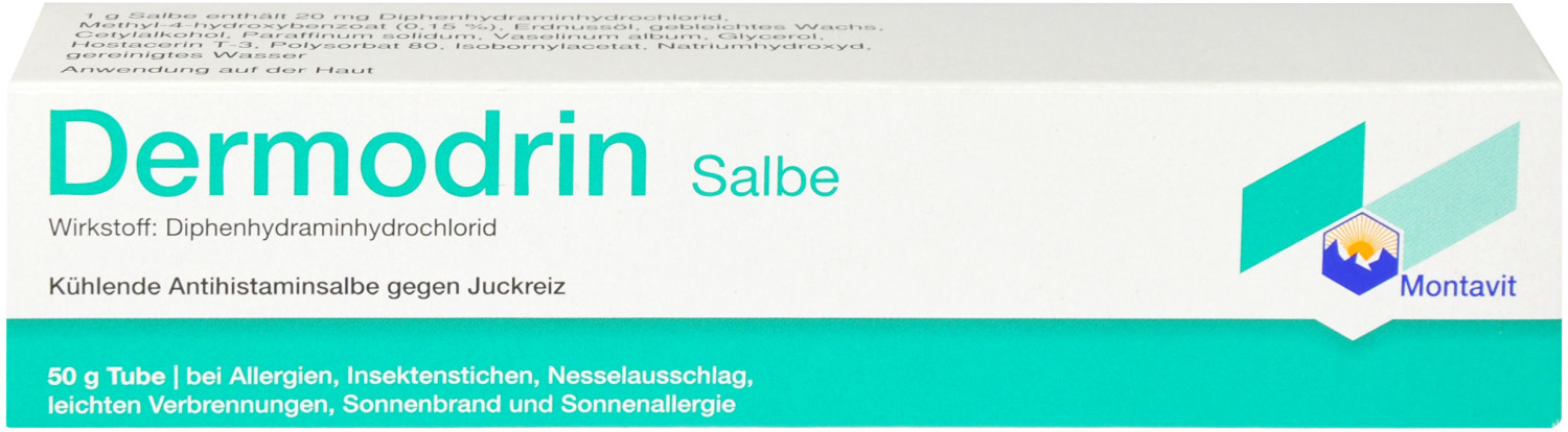 Dermodrin Salbe (50g) ab € 6,89 | Preisvergleich bei idealo.at