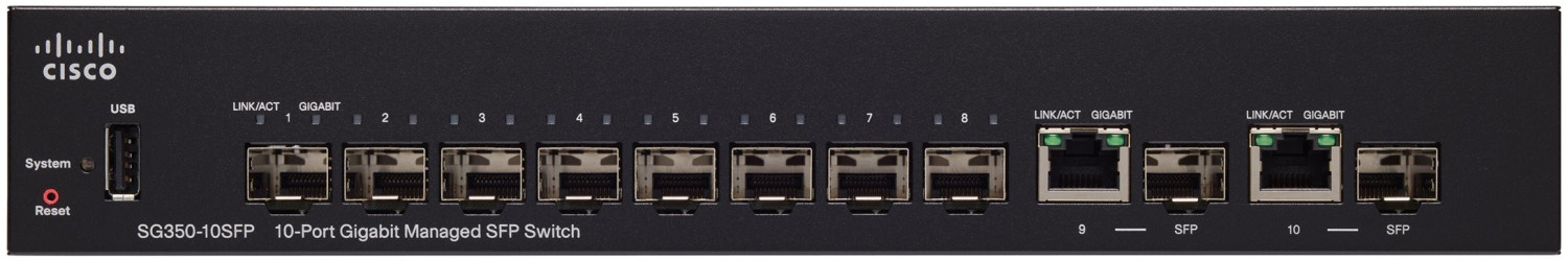 Cisco Systems SG350-10SFP au meilleur prix sur idealo.fr