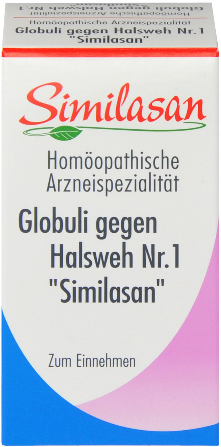 Sanova Pharma Similasan Globuli gegen Halsweh (15g) ab € 10,26 ...