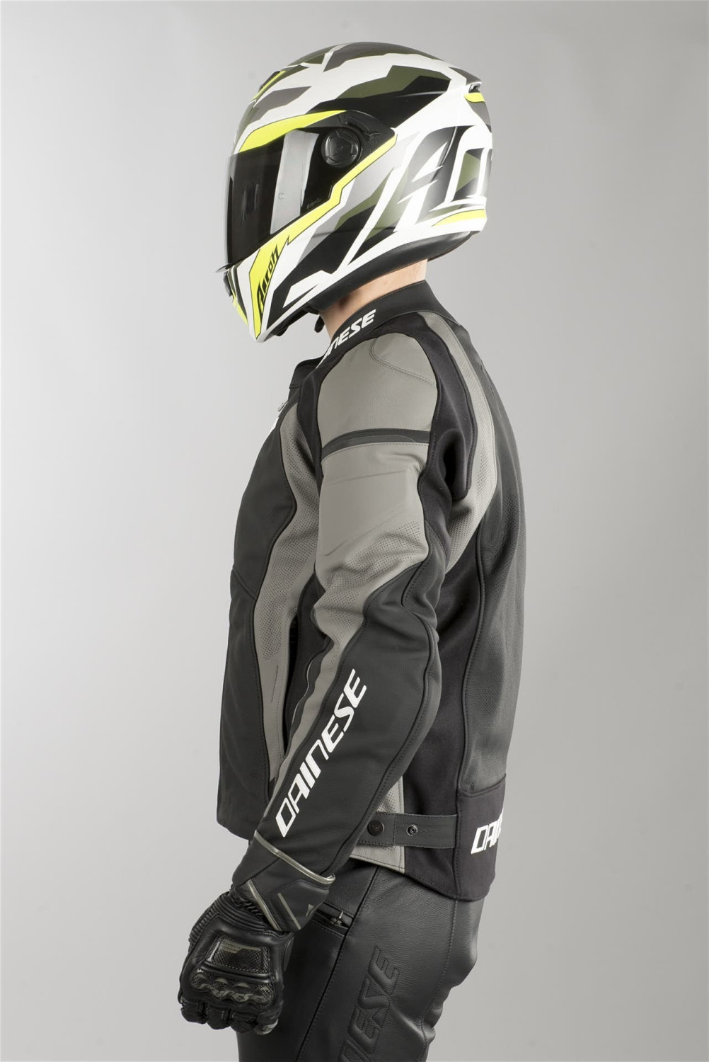 Buy Dainese Nexus Leather Jacket Black/Grey from £259.99 (Today) – Best ...