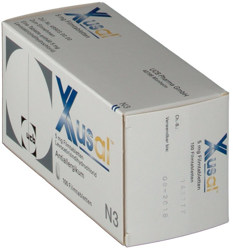 Xusal Filmtabletten (100 Stk.) ab 41,82 € | Preisvergleich bei idealo.de