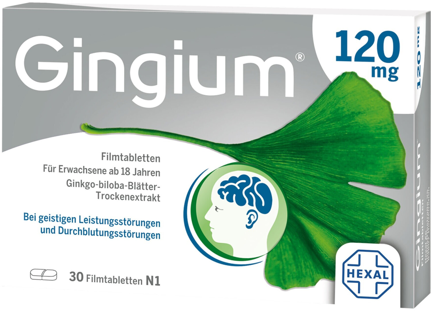Gingium 120mg Filmtabletten ab 11,41 € (Juli 2025 Preise ...