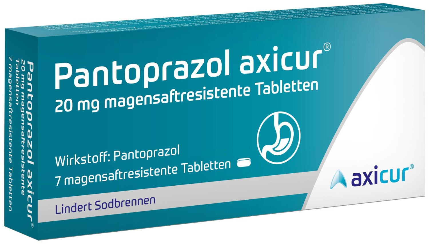 Pantoprazol Axicur 20 mg magensaftresistente Tabletten ab 1,35 ...