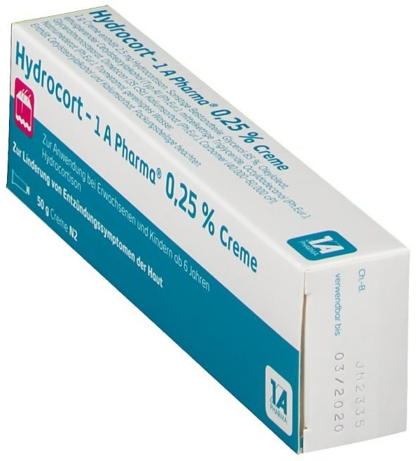 Hydrocort 0,25% Creme ab 4,94 € | Preisvergleich bei idealo.de