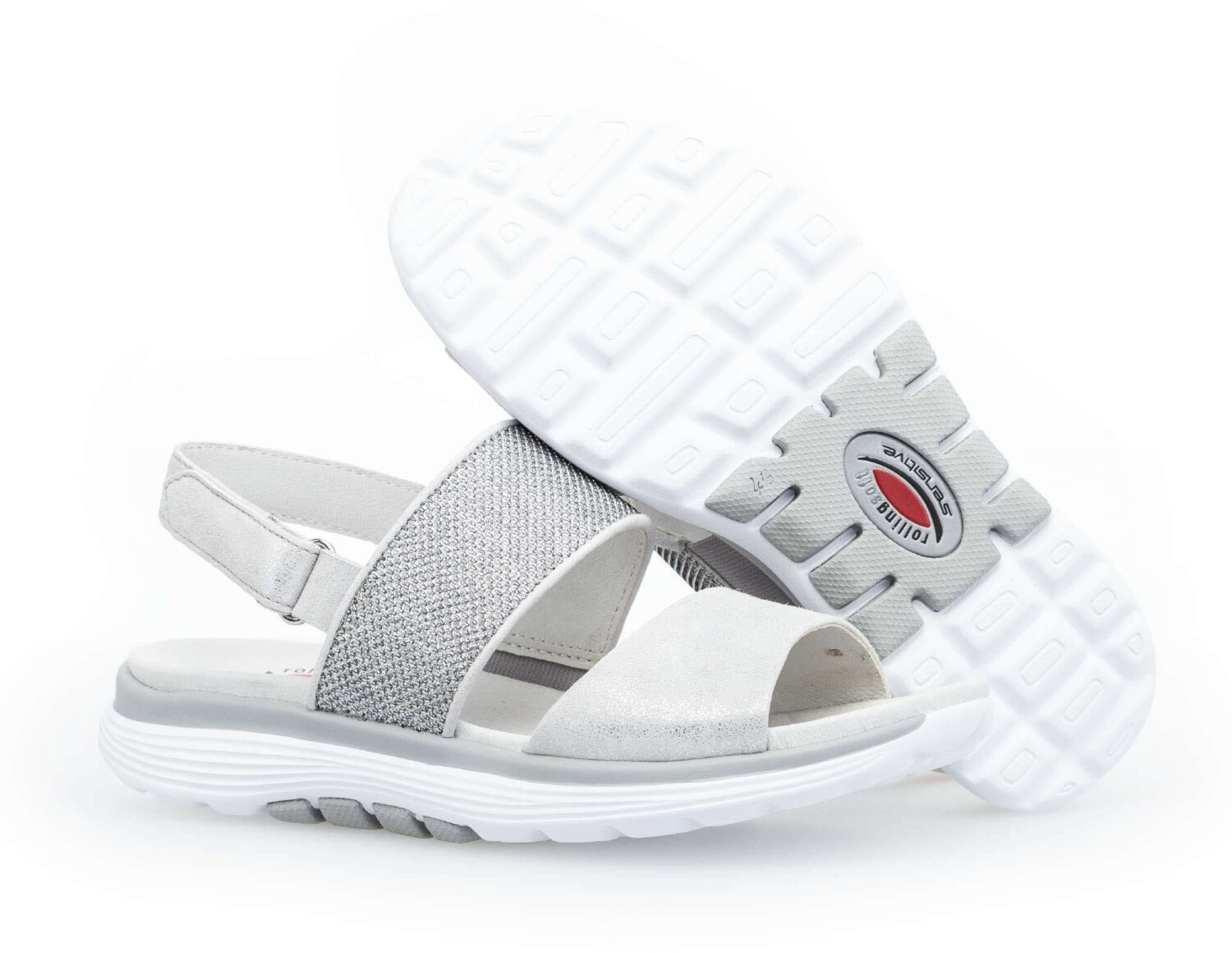 Gabor Strappy Sandals (26.914) silver ab 79,99 € | Preisvergleich bei ...