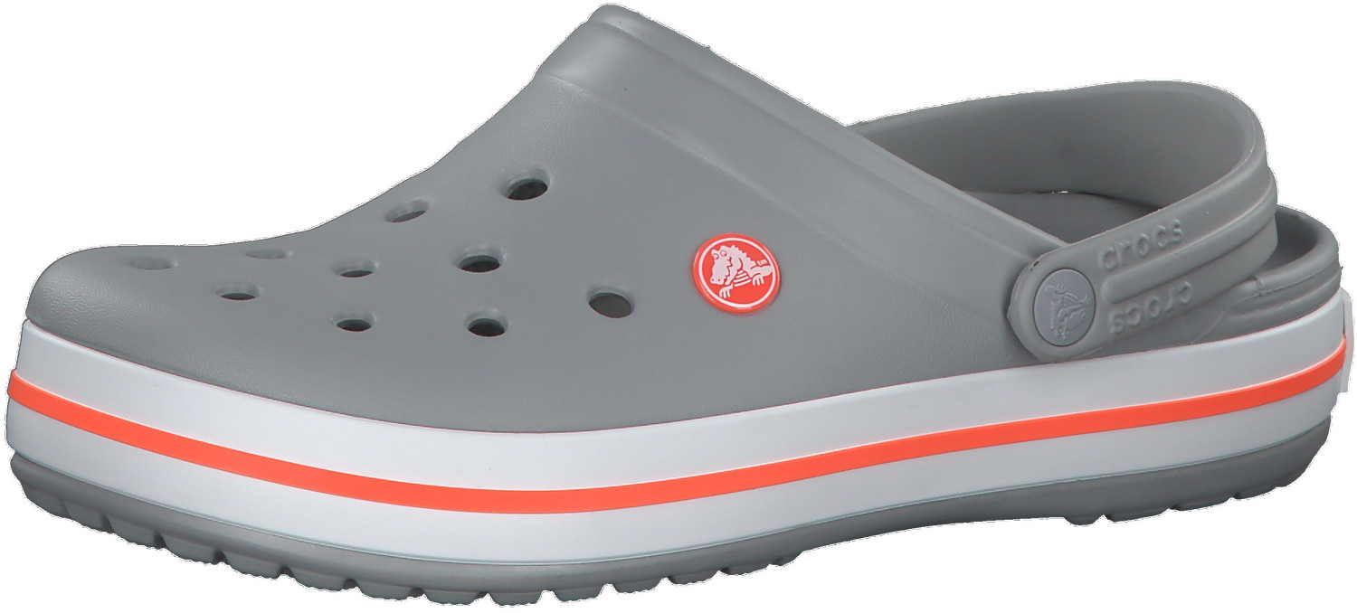 Crocs Crocband light grey/bright coral ab 42,50 € | Preisvergleich bei ...