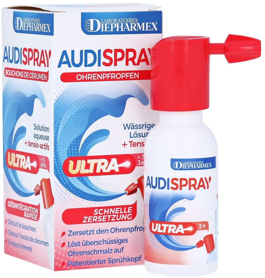Audispray Ultra Ohrenspray (20ml) ab 8,04 € | Preisvergleich bei idealo.de