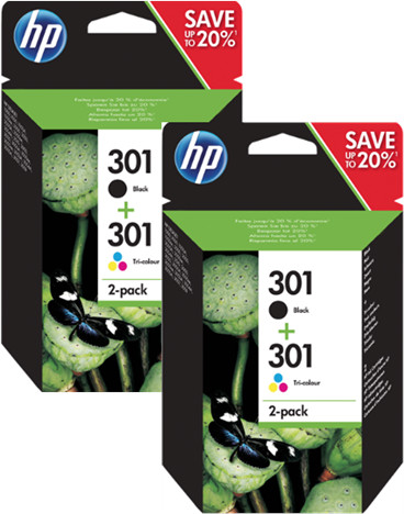 HP Nr. 301 Multipack 4-colori Promo Pack a € 73,60 (oggi) | Migliori ...