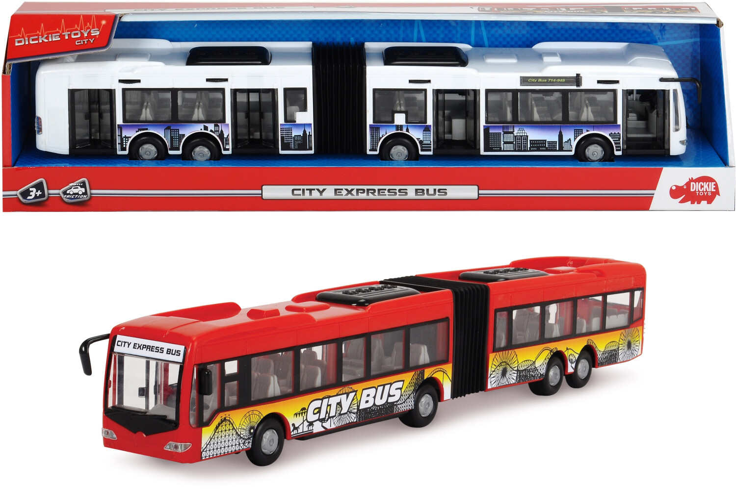 Dickie City Express Bus, 2-sortiert (748001) ab € 14,69 ...