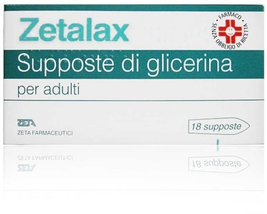 Zetalax Supposte (18 x 2,48g) a € 1,19 (oggi) | Migliori prezzi e ...