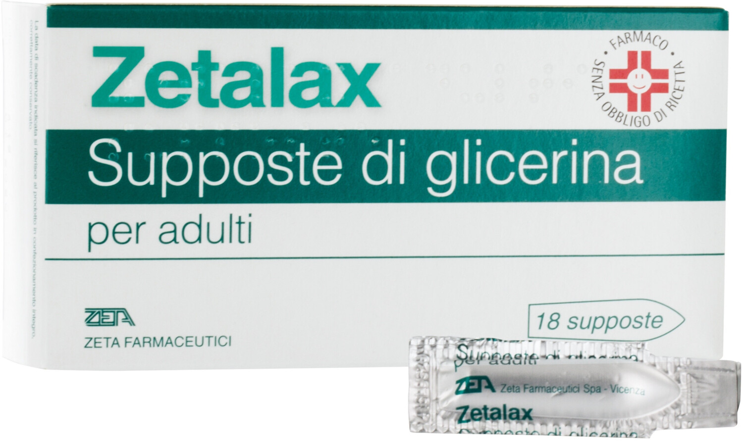 Zetalax Supposte (18 x 2,48g) a € 1,19 (oggi) | Migliori prezzi e ...