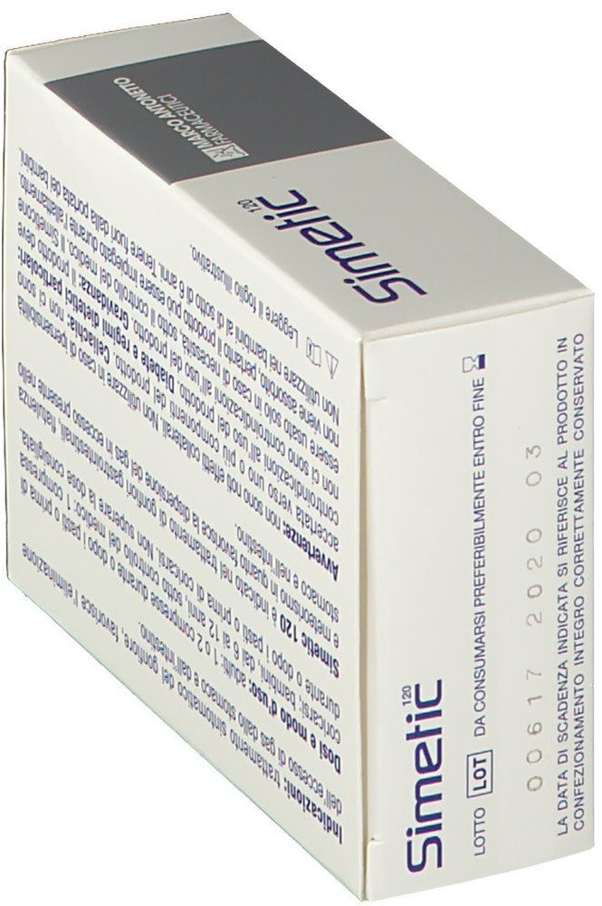 Simetic 120 (30 cpr) a € 8,05 (oggi) | Migliori prezzi e offerte su idealo