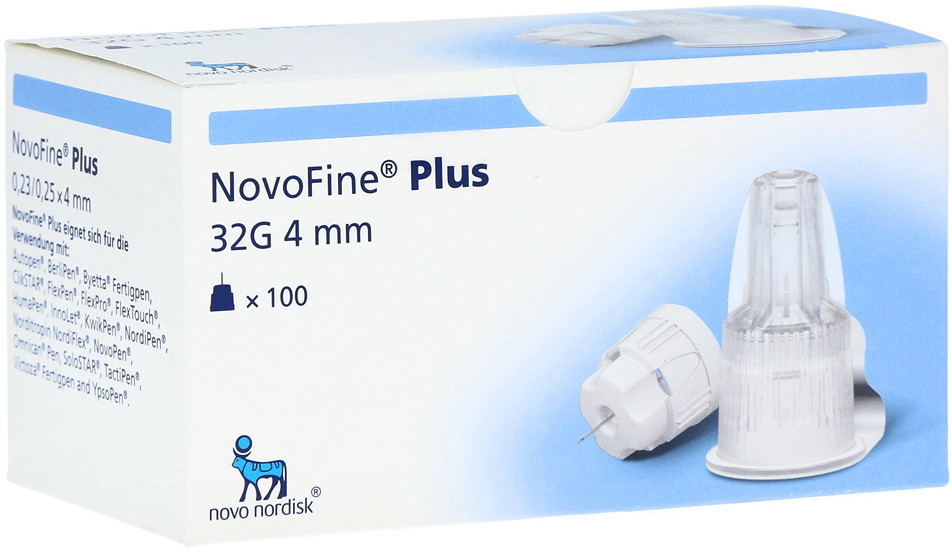 Novo Nordisk Novofine Plus 32G 4 mm (100 Stk.) ab € 25,07 ...