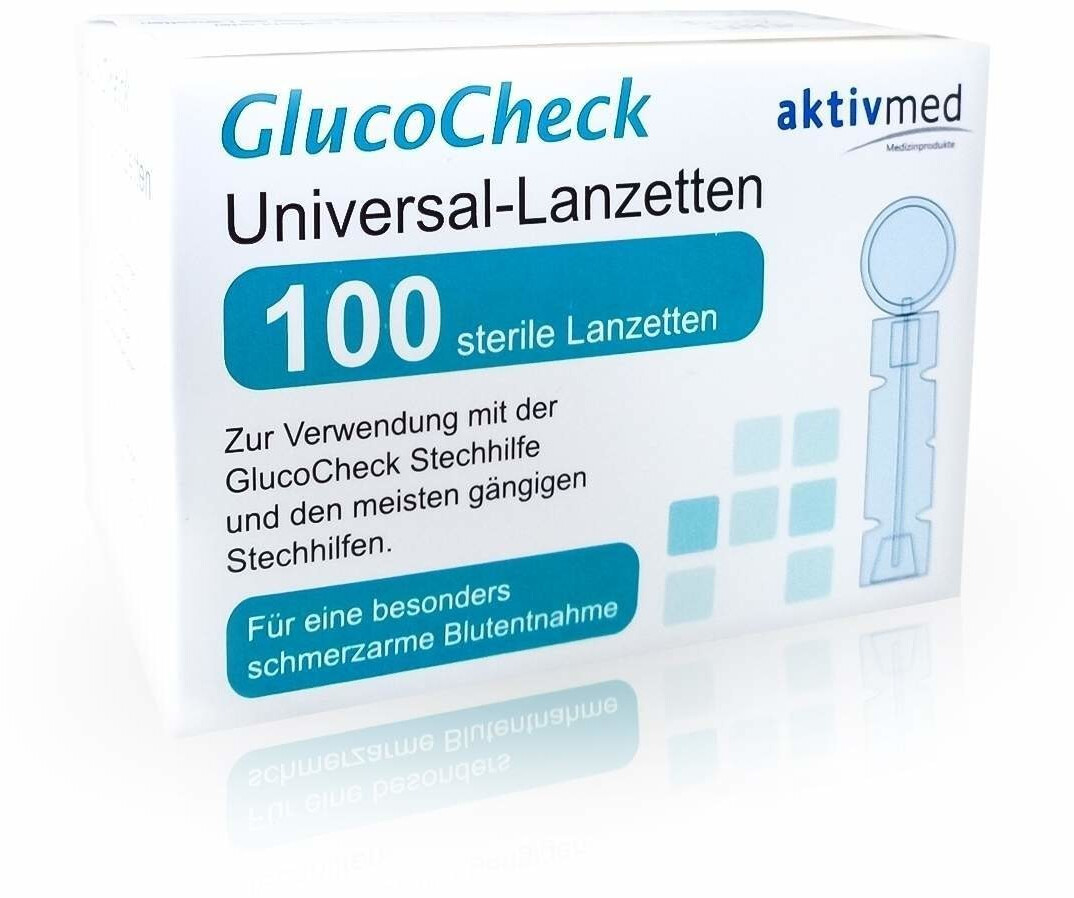 1001 Artikel Medical Gluco Check Universal Lanzetten (100 Stk.) ab 11 ...