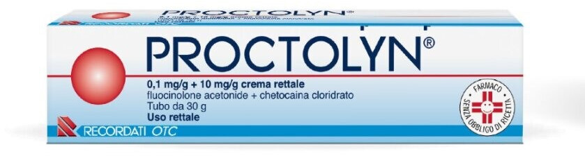Proctolyn 0,1mg Crema (30 gr) a € 5,99 (oggi) | Migliori prezzi e ...